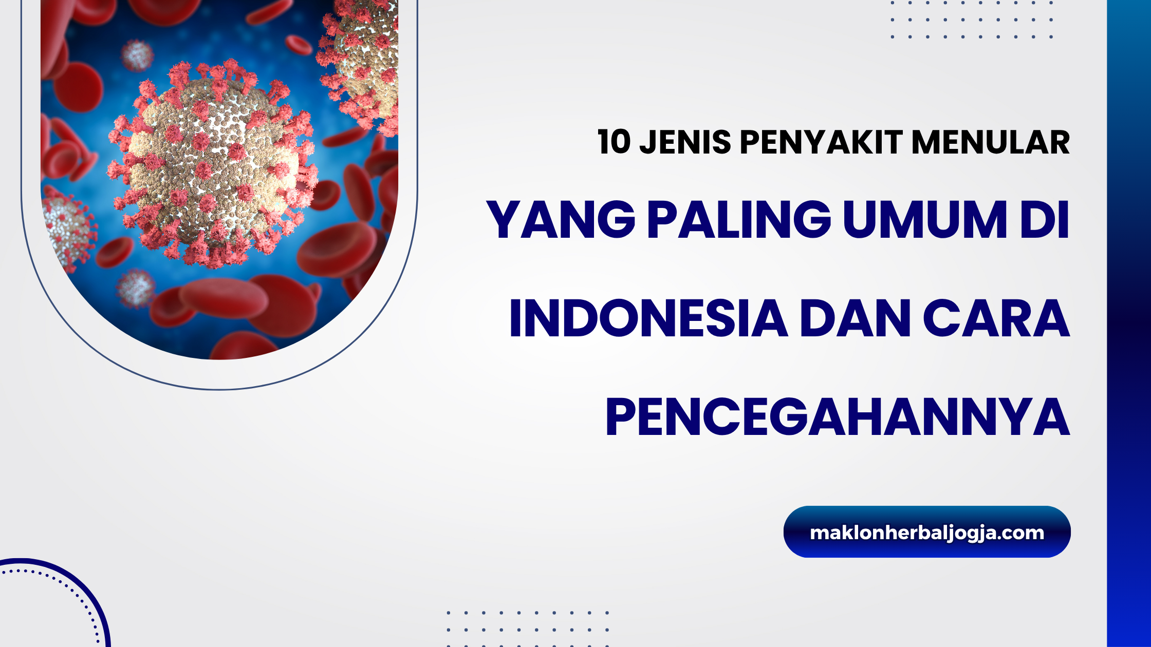 10 Jenis Penyakit Menular yang Paling Umum di Indonesia